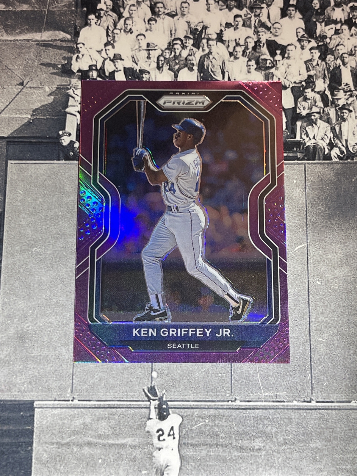 2021 Panini Prizm Ken Griffey Jr. #19 PURPLE PRIZM | eBay
