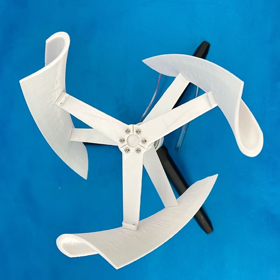 Micro Vertical Axis Wind Turbine Brushless DC Generator 3D Printing PAL ...