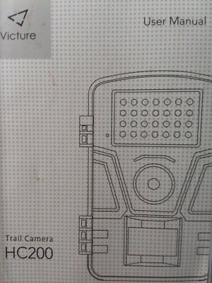 Victure HC200 Waterproof Color &Audio Trail Camera Owner Manual Hunting ...