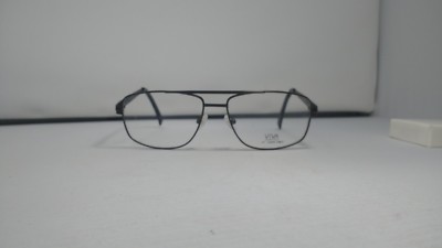Viva Men's FRAMES GUNMETAL 57-15-145 FLEX HINGES 1485 | eBay
