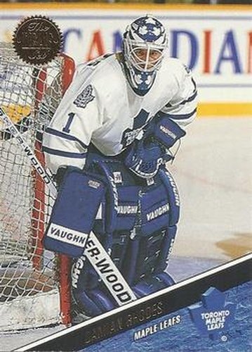 #367 Damian Rhodes - Toronto Maple Leafs - 1993-94 Leaf Hockey | eBay