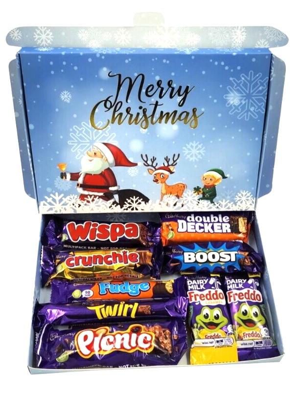 Cadbury Chocolate Freddo Twirl Boost Sweet Gift Box Hamper Christmas ...