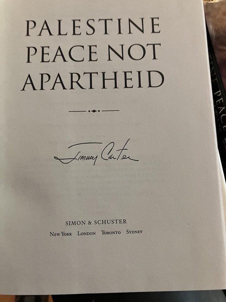 Signed Book By President Jimmy Carter Excel Cond | eBay