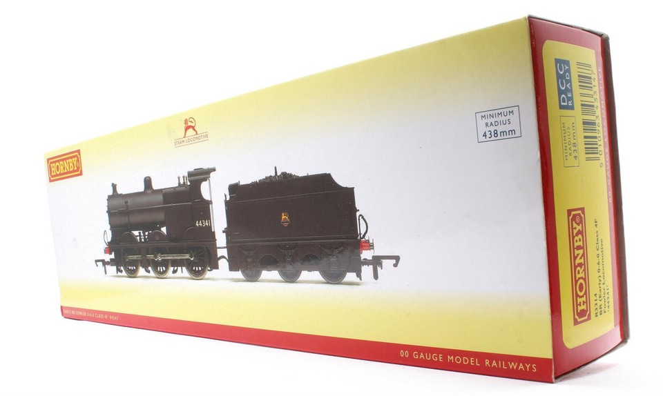 HORNBY 'OO' GAUGE R3314 BR BLACK 0-6-0T FOWLER CLASS 4F #44341 LOCO ...