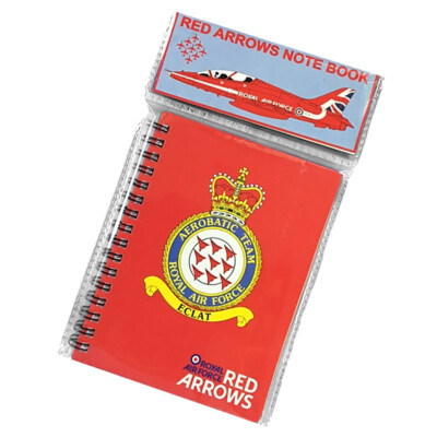 RAF Red Arrows notebook small travel size Royal Air Forces Association ...
