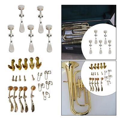 Trumpet Spit Valve Repair Kits with Springs Screws Drain Valve Key ...