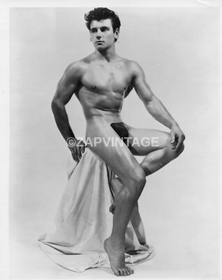 Vintage Beefcake Bodybuilding Gay Interest Nude Physique B W Photo