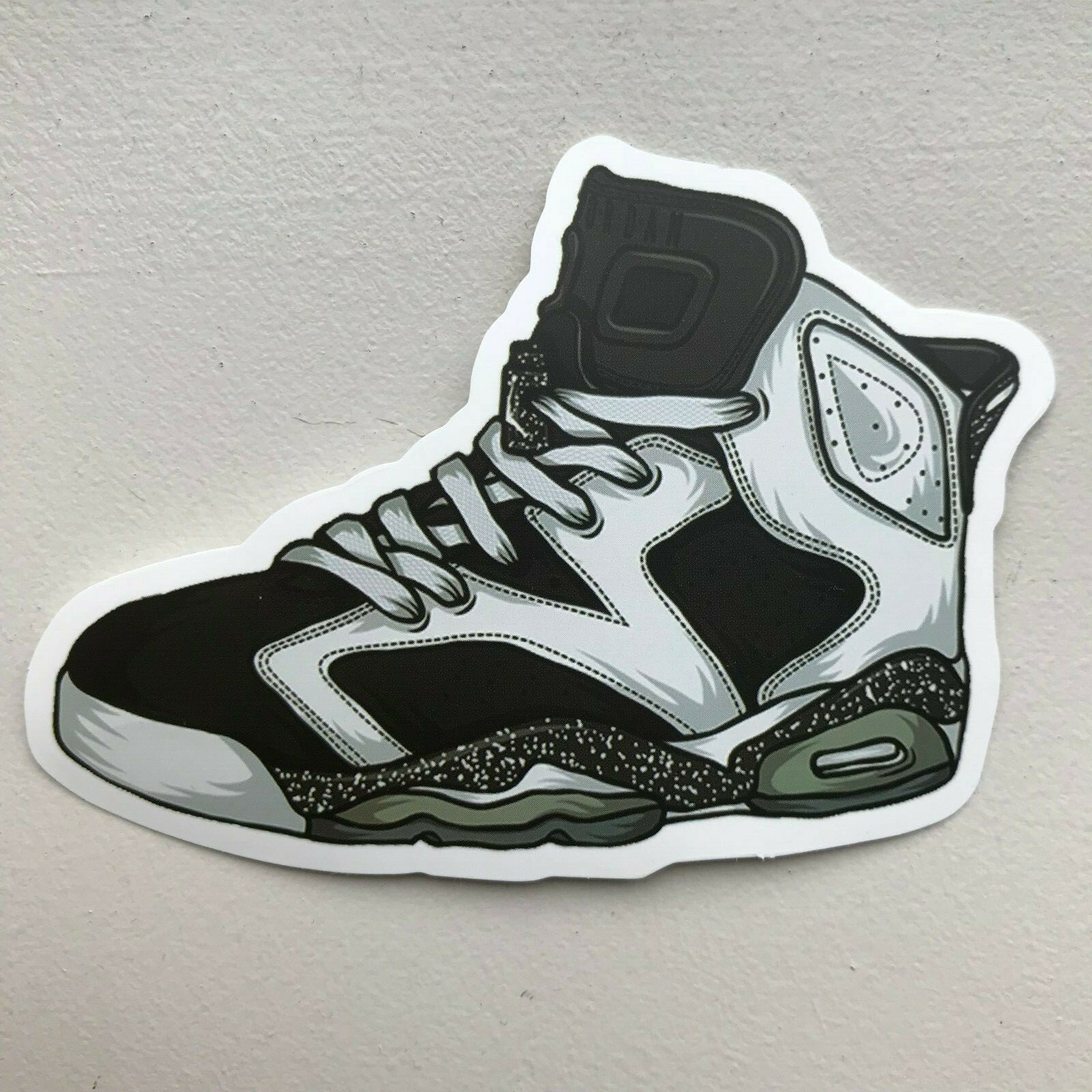 Nike Air Jordan 7 VII "Oreo" Sneaker Sticker Shoebox Decal | eBay