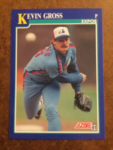 Kevin Gross 22 Score 1991 MLB Baseball Trading Card | eBay