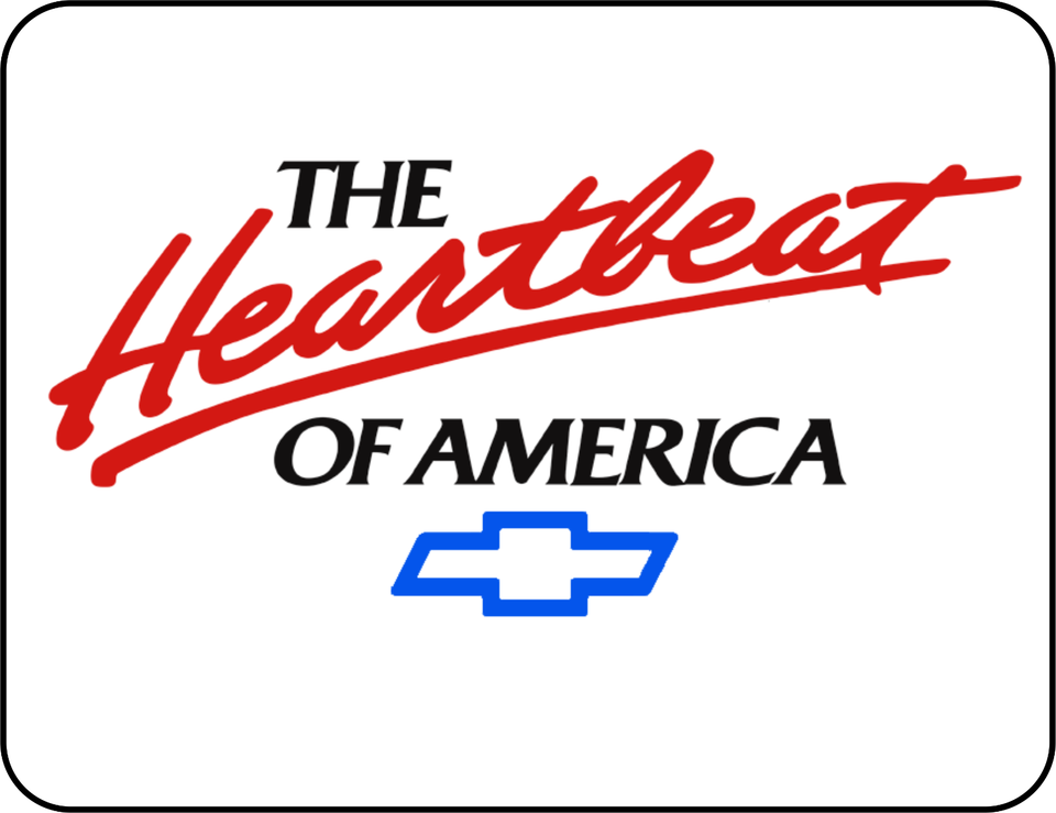 The Heartbeat Of America Logo - Retro Chevy 100% Cotton T-shirt | eBay