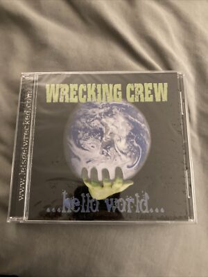 WRECKING CREW ...Hello World... CD 2000 TWC MUSIC MAKERS Thrash Metal ...