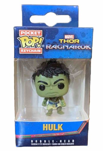 Funko Hulk Casual Pocket POP Keychain Thor Ragnarok Vinyl Figure - NEW ...