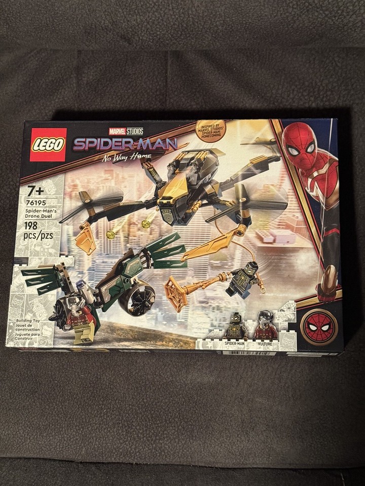 LEGO 76195 - Marvel - Spider-Man's Drone Duel - No Way Home - 198pcs ...
