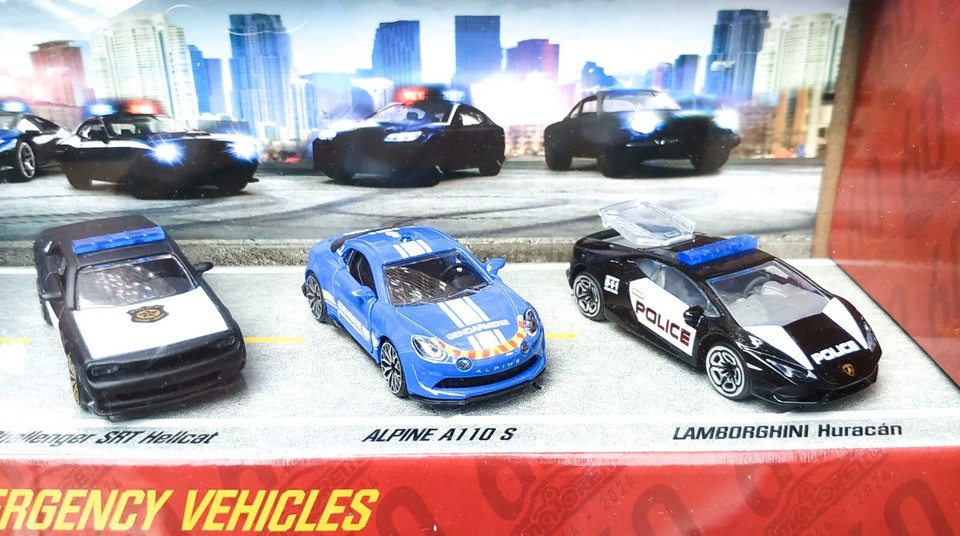 Majorette ฺGlobal Emergency Vehicles 60th Anniversary Gift Pack 10 ...