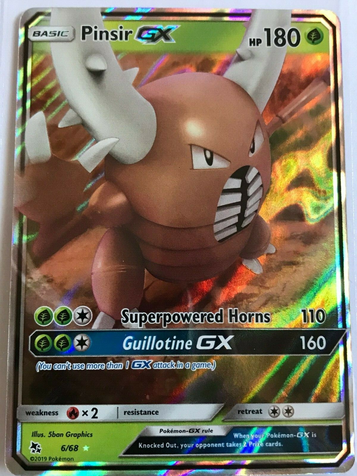 Pinsir Card