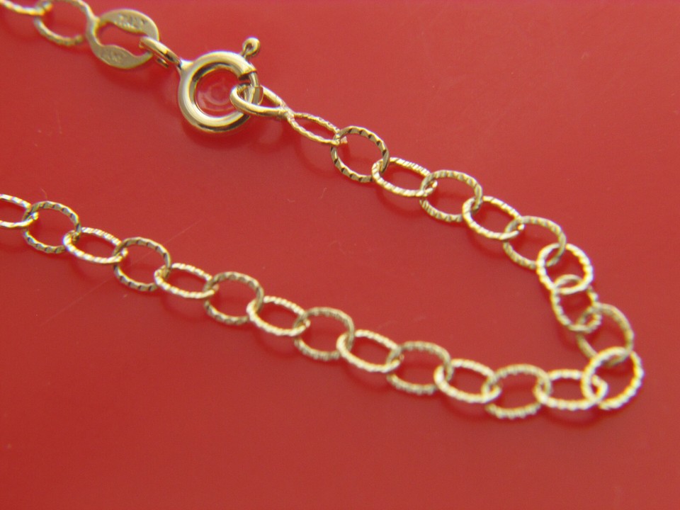 Pure 10k Gold Anklets ** 3 Deisgns & length to choose from ** | eBay