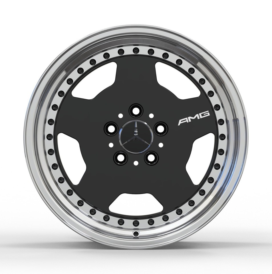 Mercedes Benz AMG Monoblock Wheels Rims Aero 3 Custom Forged 17” 18” 19 ...