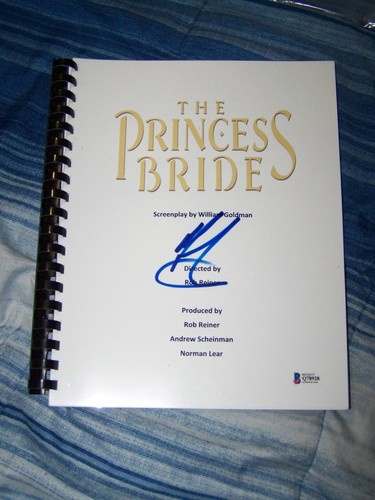 THE PRINCESS BRIDE - MANDY PATINKIN SIGNED AUTOGRAPH FULL SCRIPT - BAS ...