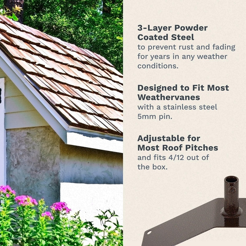 EZ Vane Cessna Airplane Weathervane — Roof Mount, Wind Cups, Antique ...