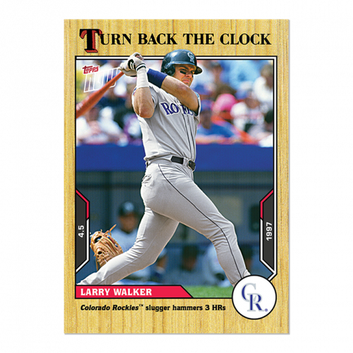 2021 Topps Now Turn Back the Clock - Larry Walker #5 /315 for sale ...
