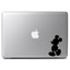 Mickey Mouse Silhouette Decal Sticker for Macbook Laptop Car Window ...