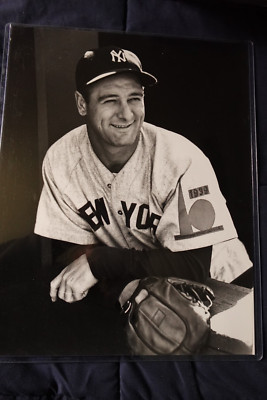 Lou Gehrig "Brearley Collection" 11x14 Photo New York Yankees Baseball ...