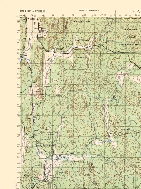 1943 Us Army Topographic Map - Map