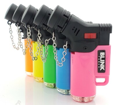 Blink Refillable Butane Torch Lighter Adjustable Lighter SOLO Flame ...