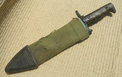 WWI US Army S A 1911 Bolo Knife U.S. 7033 Original ,Sheath Blade RARE ...