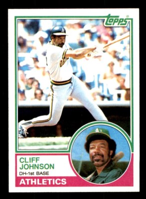 1983 Topps Baseball #762 Cliff Johnson EX/MT or Better *bb1 | eBay