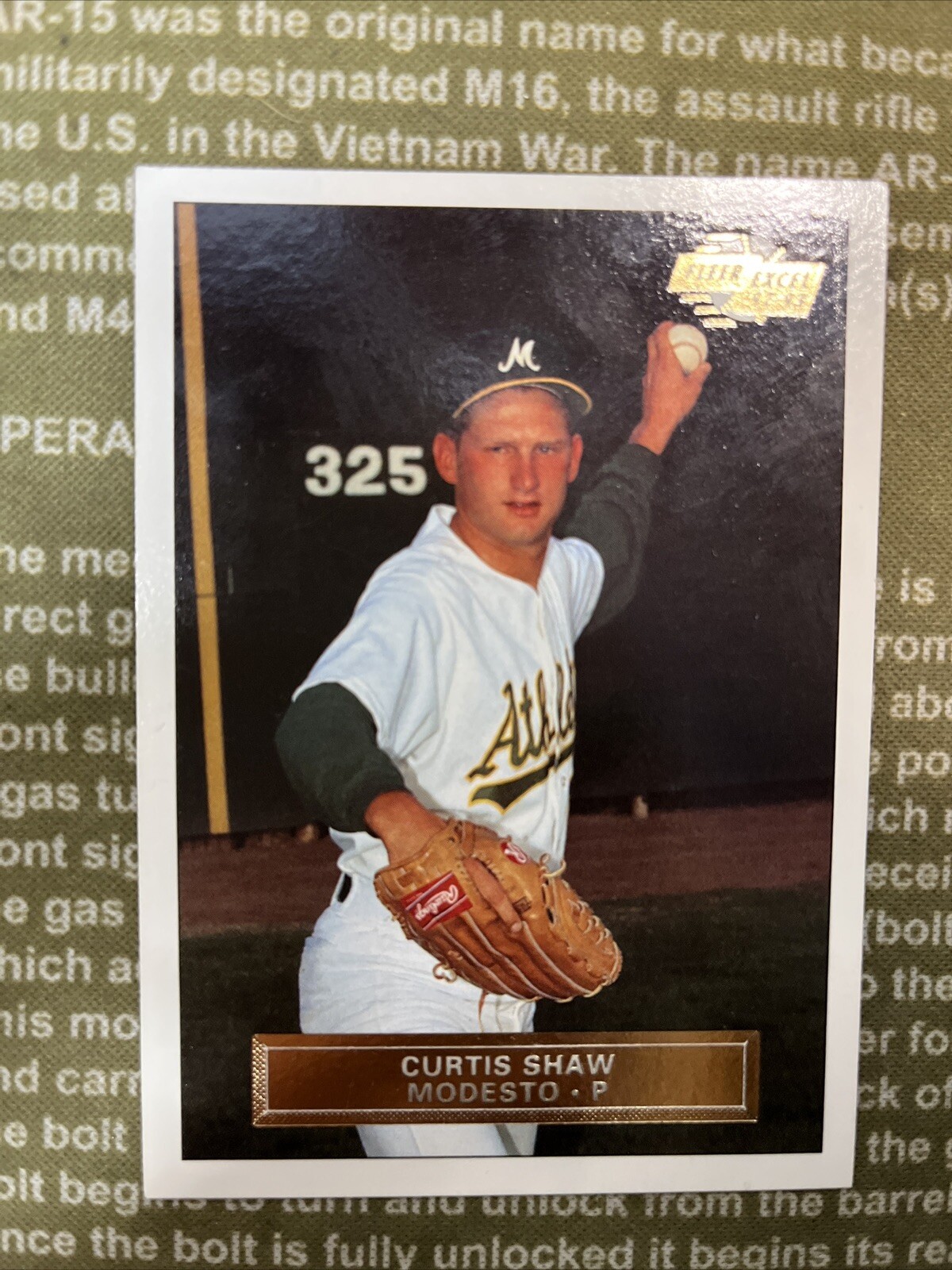 Curtis Shaw Modesto A’s Baseball Card | eBay