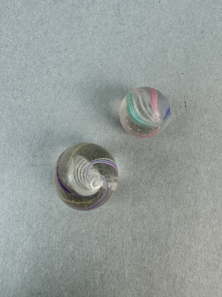 Wonderful Vintage Handmade German ? Marbles Lot Of 5 | eBay