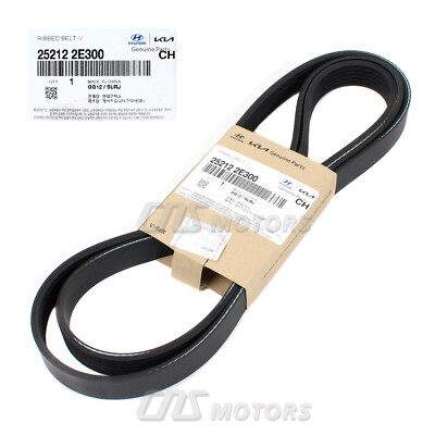 ⭐GENUINE⭐ Serpentine Belt V-Belt for 2016-2020 Kia Forte Soul 2.0L ...