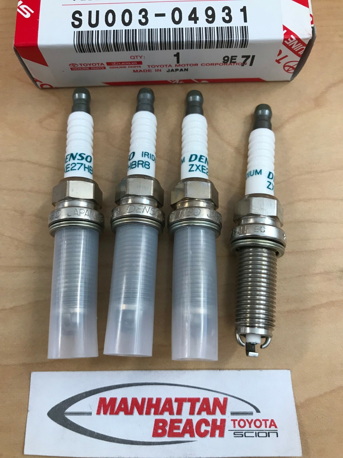 13-16 FR-S 17-20 TOYOTA 86 2.0L Spark Plugs Set of 4, SU003-04931 | eBay