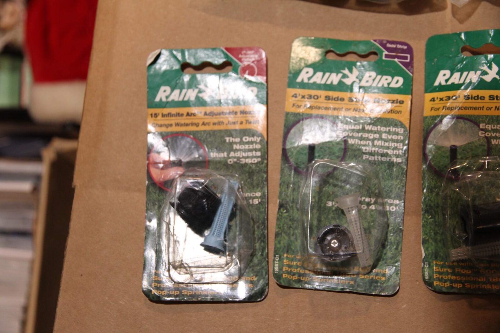 LOT of Rain Bird , Orbit & Dig Sprinkler System heads, valves ...