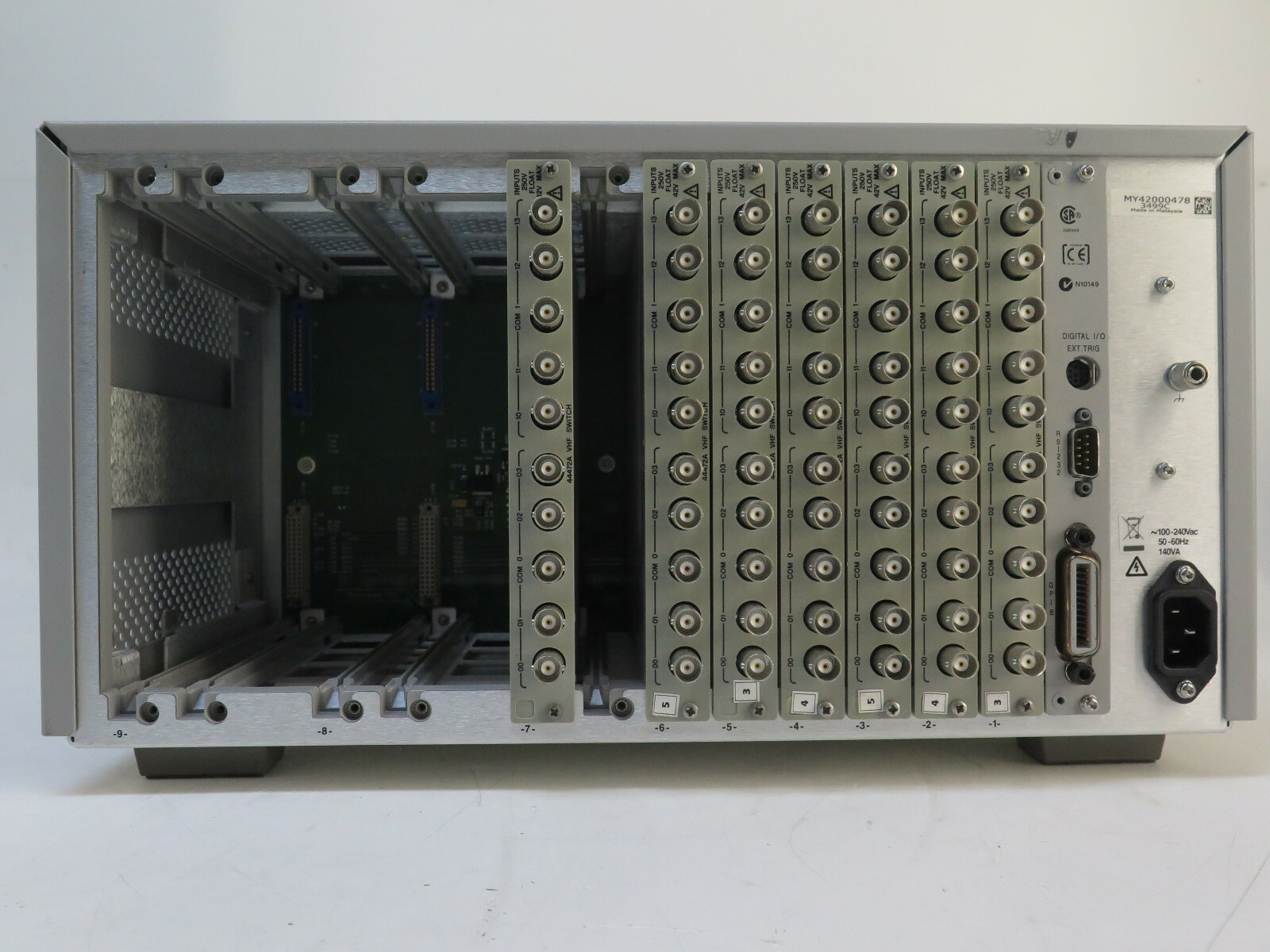 Agilent 3499C Switch / Control Mainframe /w 7 x 44472A Modules | eBay
