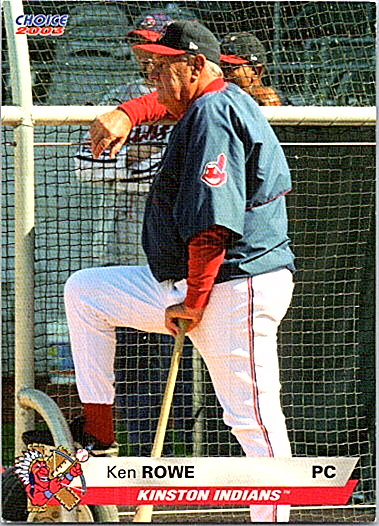 2003 Choice Kingston Indians Minor League Baseball #29 Ken Rowe | eBay