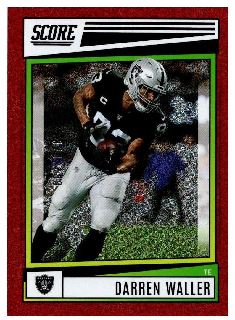 2022 Score - Darren Waller #124 Red Dots /499 for sale online | eBay