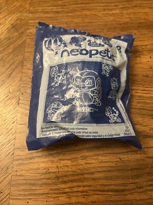 McDonalds Happy Meal Toy Neopets #8 Mynci Blue 2005 Loose | eBay