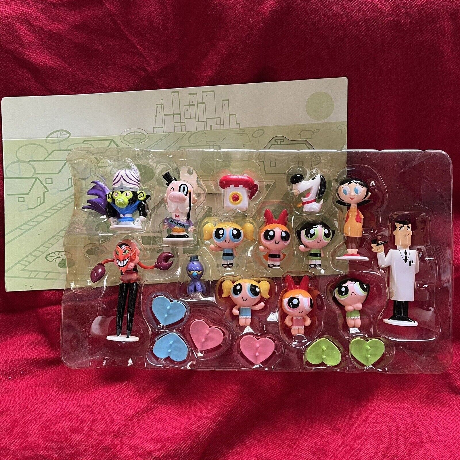 RARE Powerpuff Girls Collection Figure Cartoon Network SEGA TOYS PPG ...