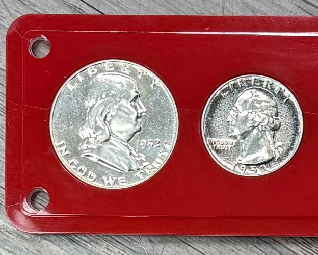 1952 US Mint 90% Silver Proof Set in Capitol Plastic Holder | eBay