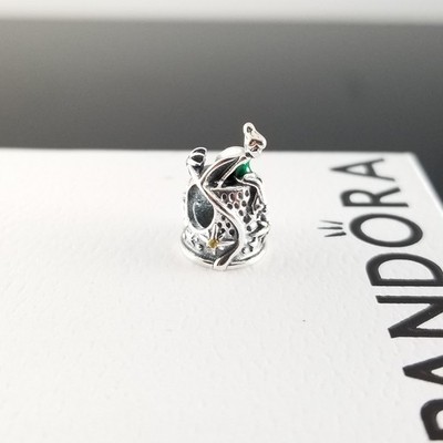 New Disney Pandora Peter Pan Tinkerbell Thimble Silver Charm | eBay