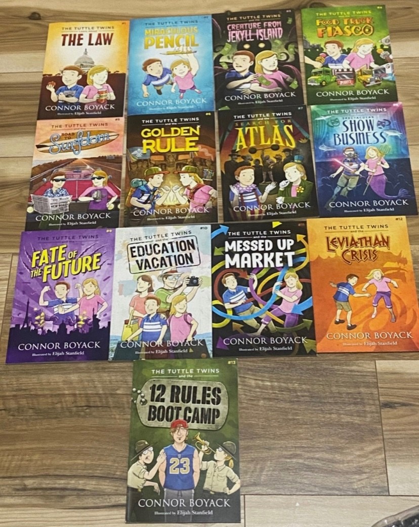 The Tuttle Twins Book Series Lot Of 1-13 Books Paperback By Connor ...