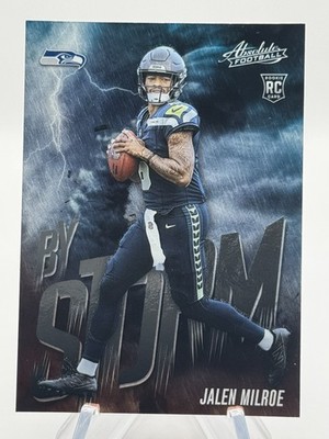 Jalen Milroe 2025 Panini Absolute By Storm Rookie Card #6 Seattle ...
