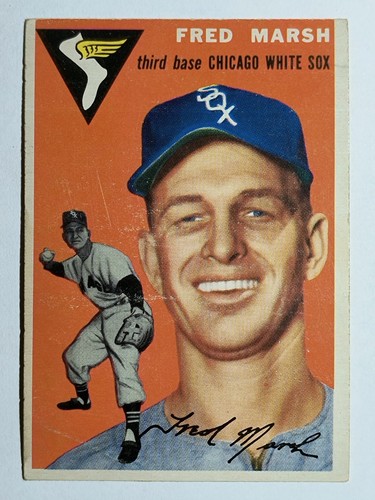 1954 Topps #218 Fred Marsh (VG) | eBay