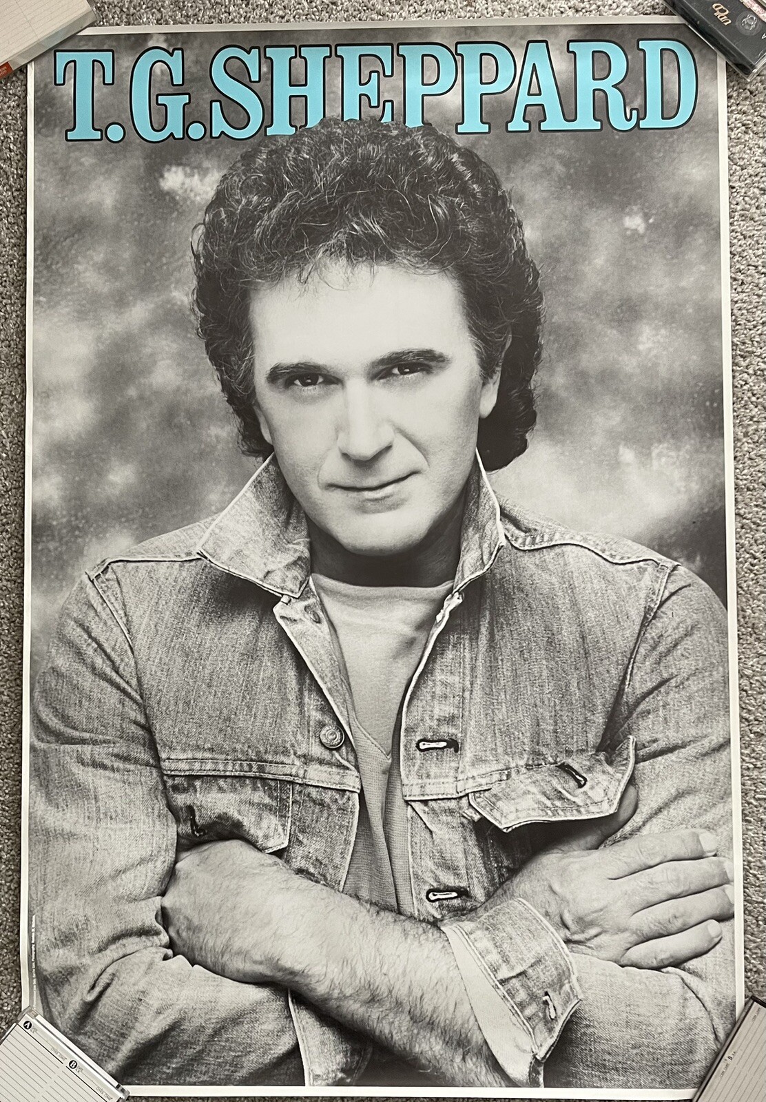 TG Sheppard Rare Original Vintage Promo Poster Warner Bros. Country ...