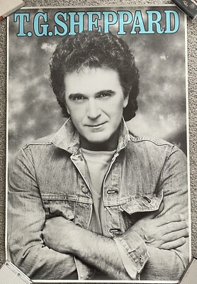 TG Sheppard Rare Original Vintage Promo Poster Warner Bros. Country ...