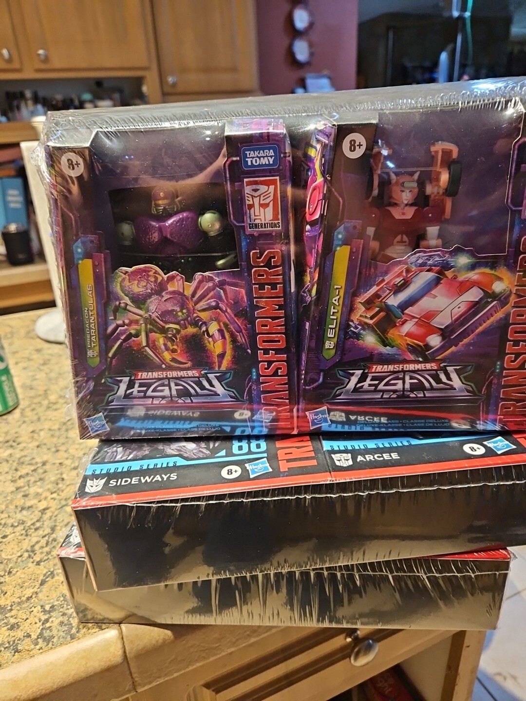 Transformers legacy Deluxe Tarantulas & Elita-1 Bundle Of 2 Pack Brand ...