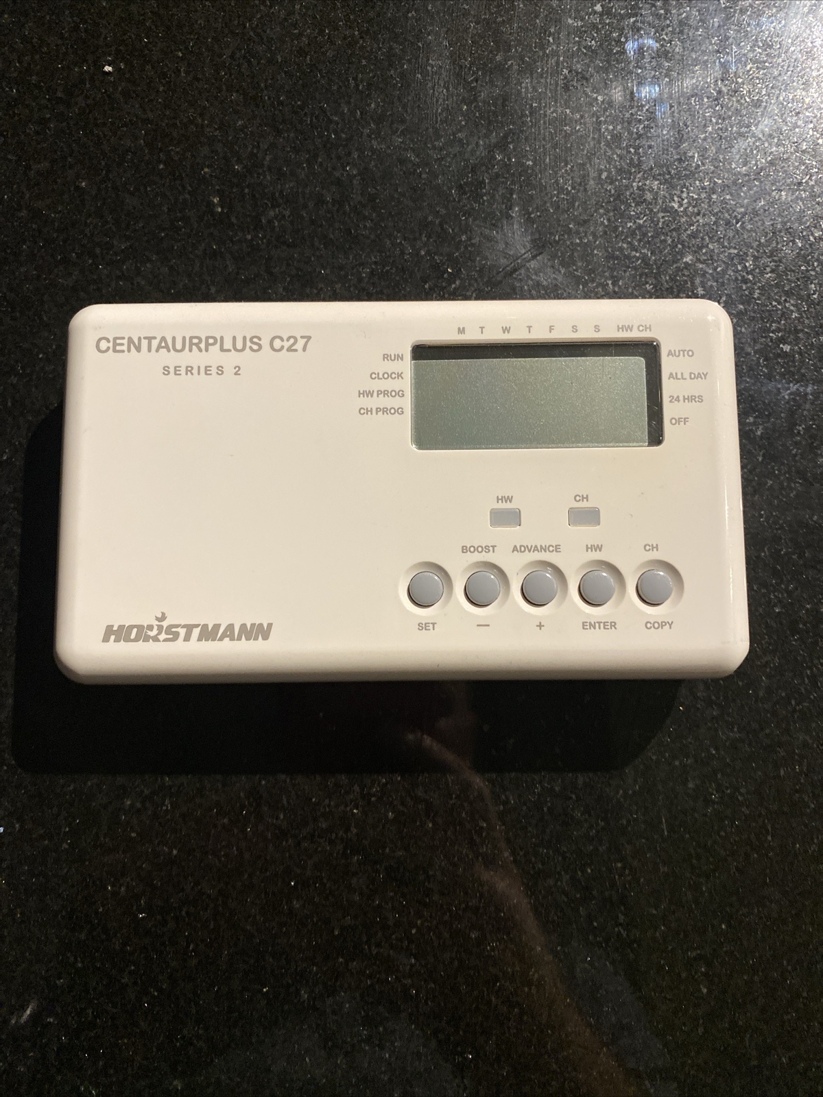 Horstmann Centaurplus C27 2-Channel Electronic Programmer - White for ...