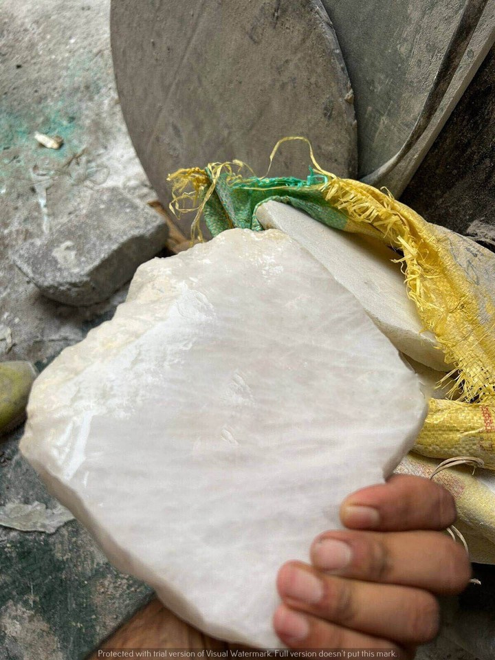 30" Round White Quartz Table Top Handmade Cafeteria Luxury Furniture ...